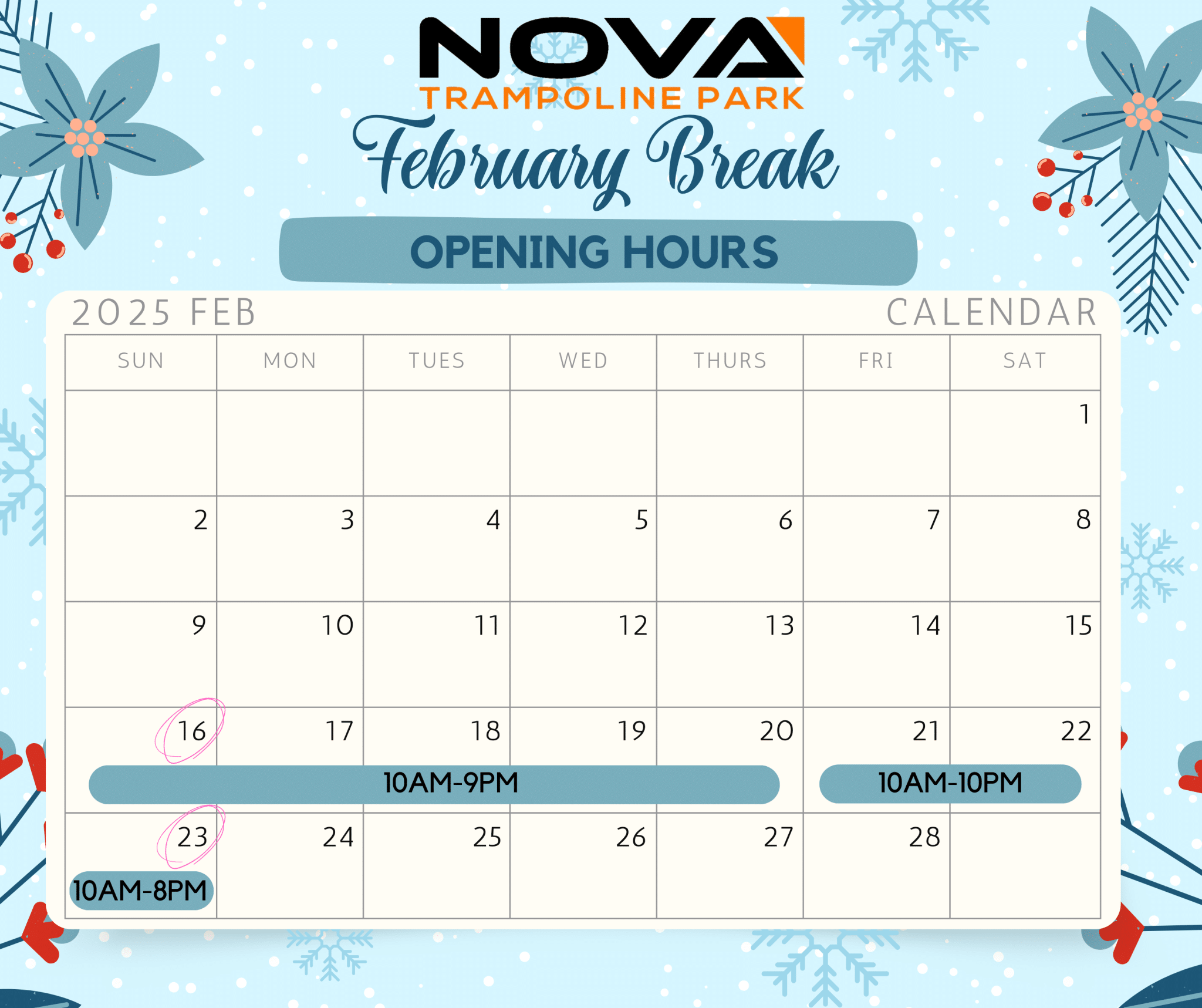 Join Our Team - Nova Trampoline Park